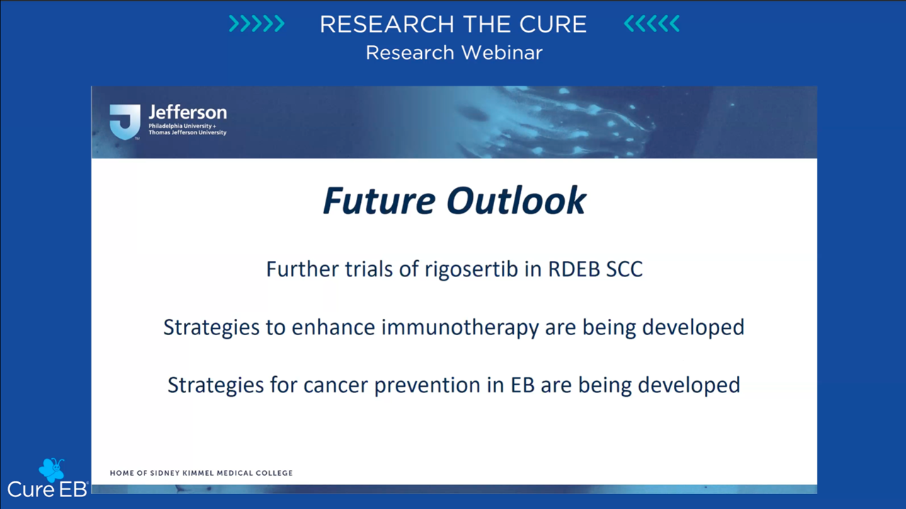 Research The Cure Webinar Eb Associated Squamous Cell Carcinoma Cure Eb